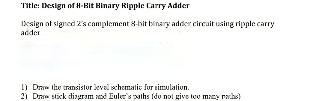 Solved Please Clearly Draw The Following For An 8 Bit Binary