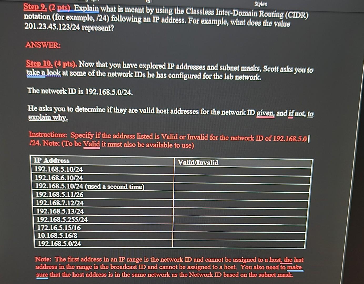 Step 3 Scott wants you to understand how classless | Chegg.com