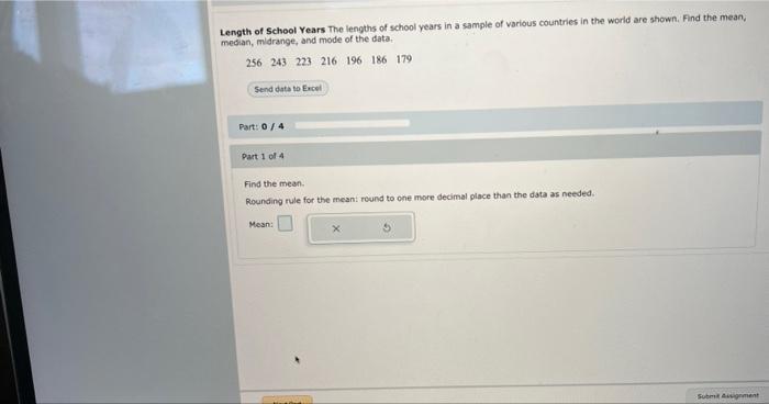Solved Length of School Years The lengths of school years in | Chegg.com
