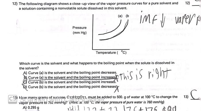 Solved 12) The following diagram shows a close-up view of | Chegg.com