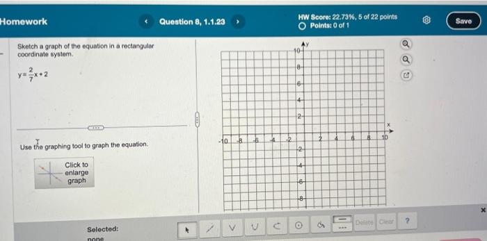 Solved Sketch a graph of the equation in a rectangular | Chegg.com