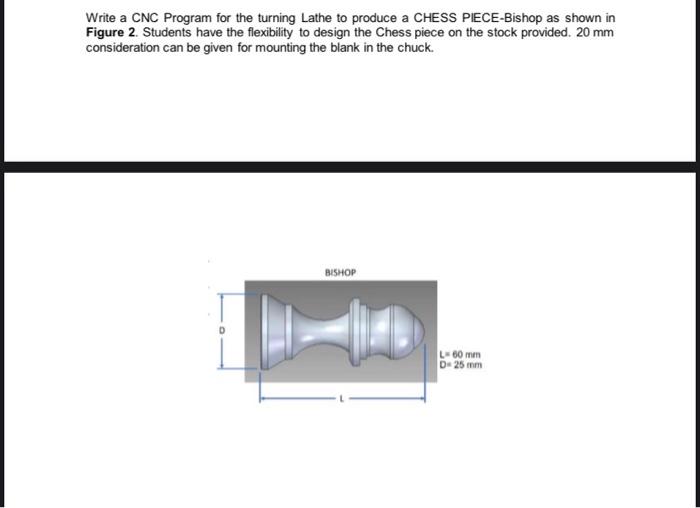 Solved Write a CNC Program for the turning Lathe to produce | Chegg.com