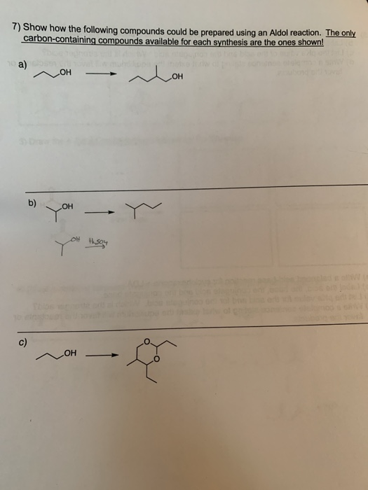 Solved Show how the following compounds could be prepared | Chegg.com