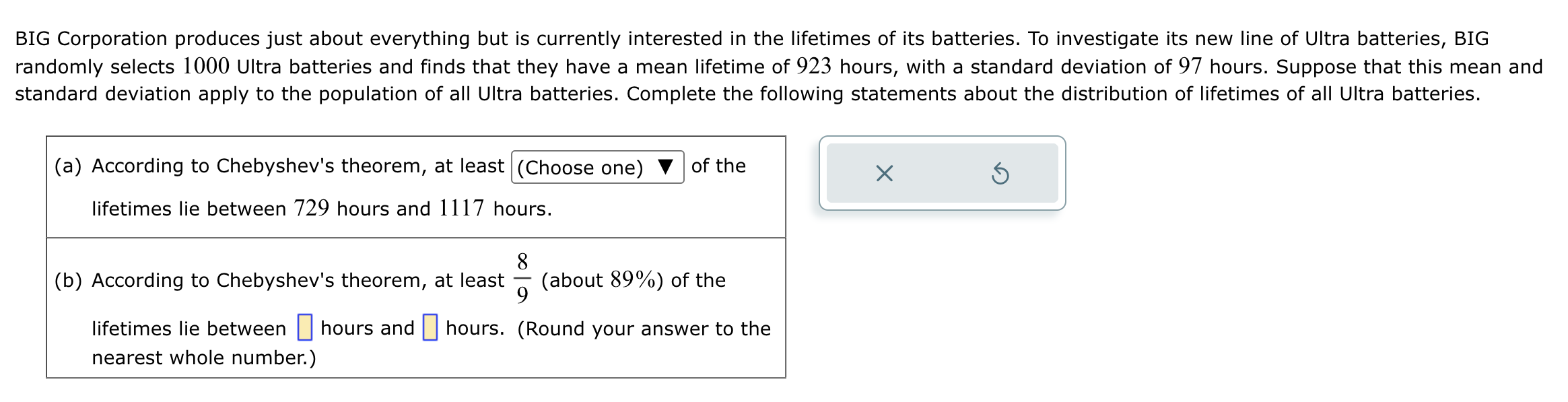 Solved BIG Corporation produces just about everything but is | Chegg.com