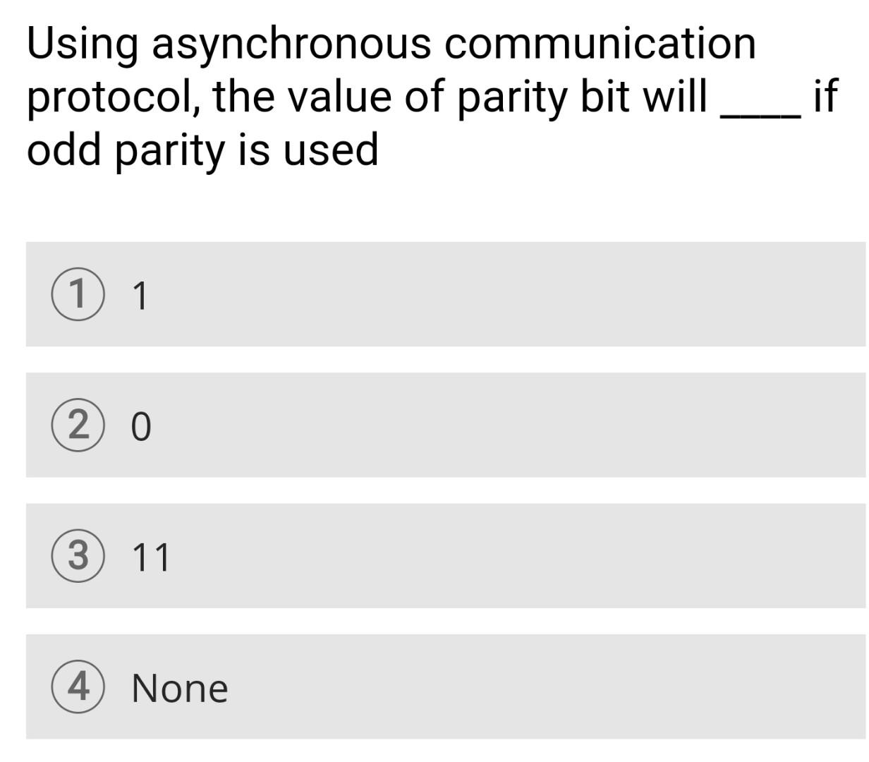 Solved Using asynchronous communication protocol, the value | Chegg.com