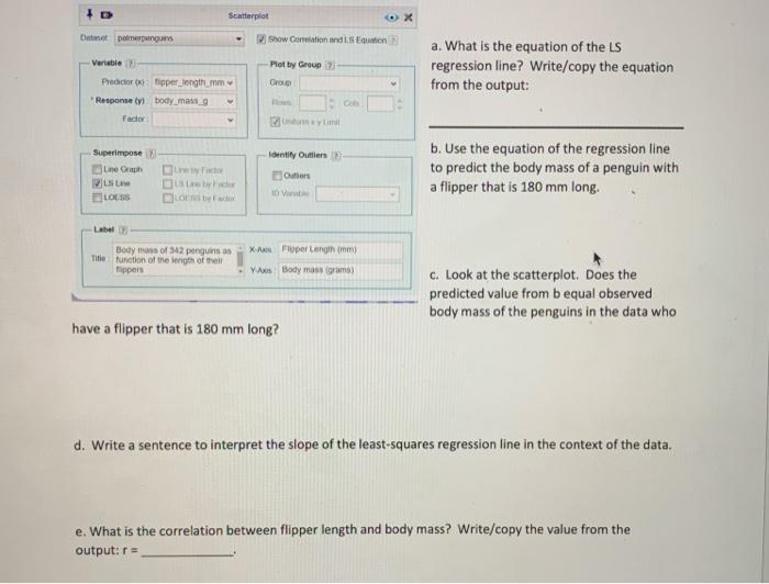 Solved Correlation Coefficient (flipper_length_mm, | Chegg.com