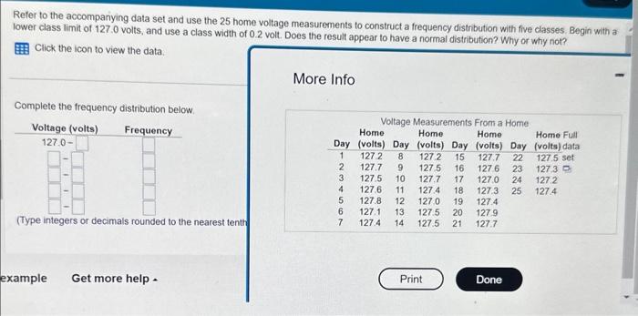 Solved Refer to the accompanying data set and use the 25 | Chegg.com
