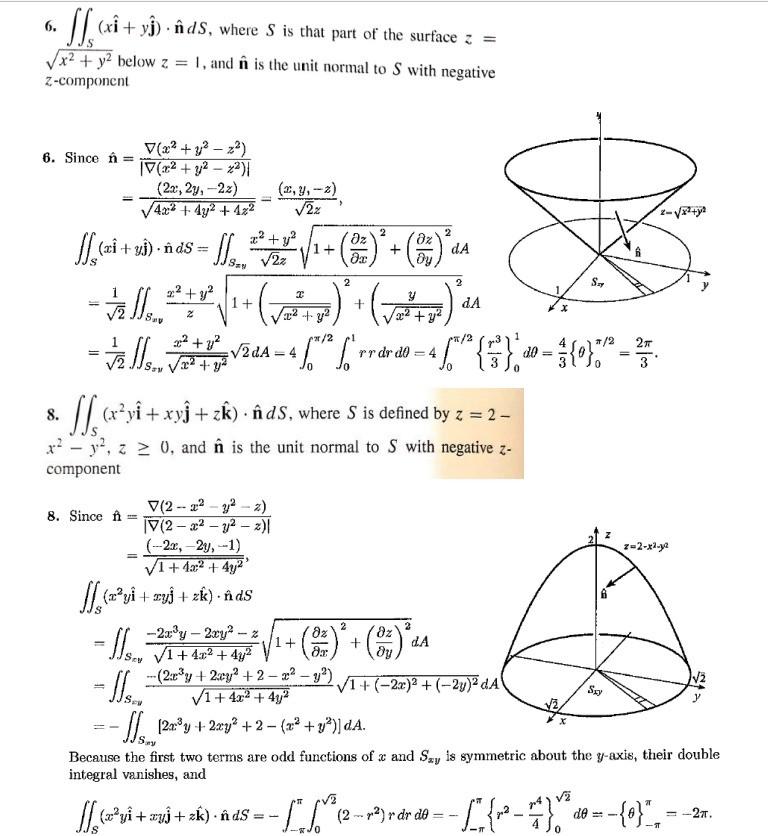 Solved Evaluate the surface integral ∬SF⋅dS for | Chegg.com