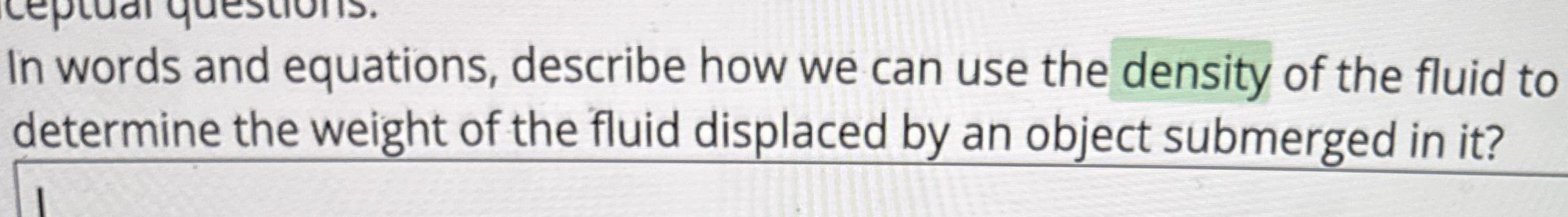 Solved In words and equations, describe how we can use the | Chegg.com