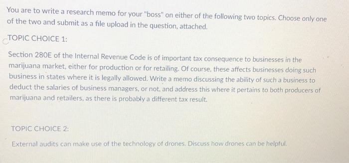 choose either choice 1 or choice 2 be clear on which | Chegg.com