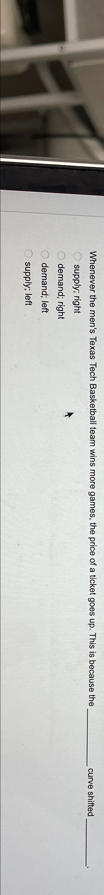 Solved Whenever the men's Texas Tech Basketball team wins | Chegg.com