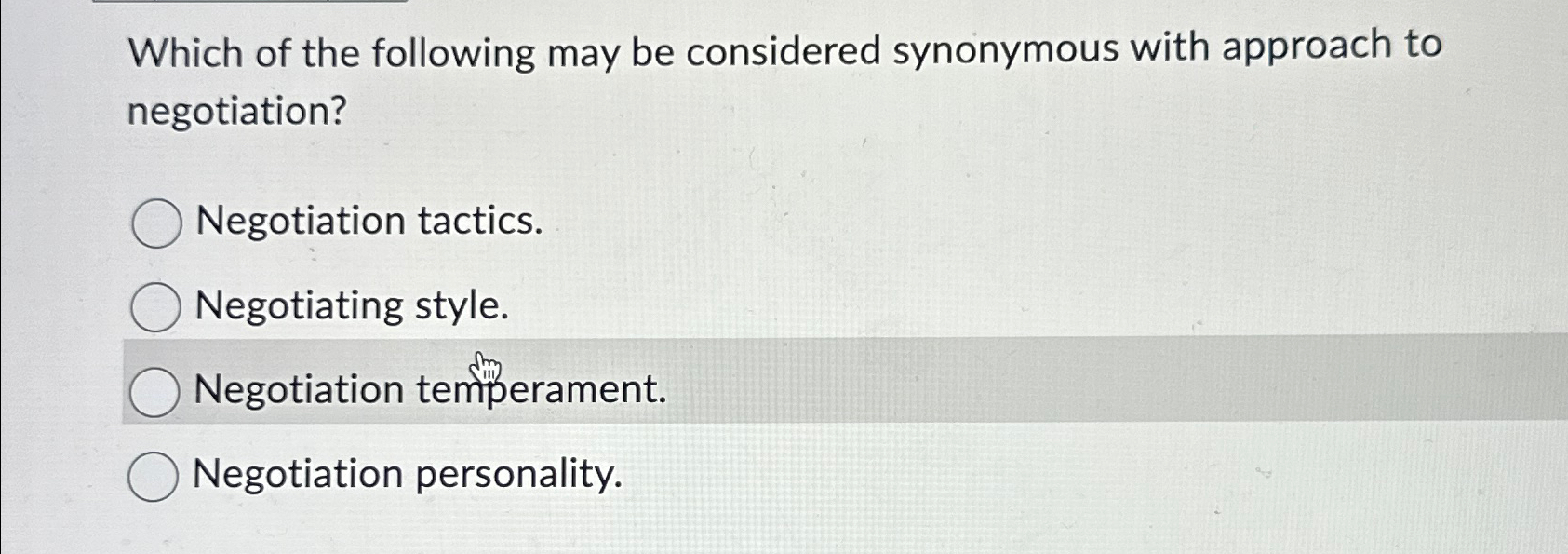 Solved Which of the following may be considered synonymous | Chegg.com