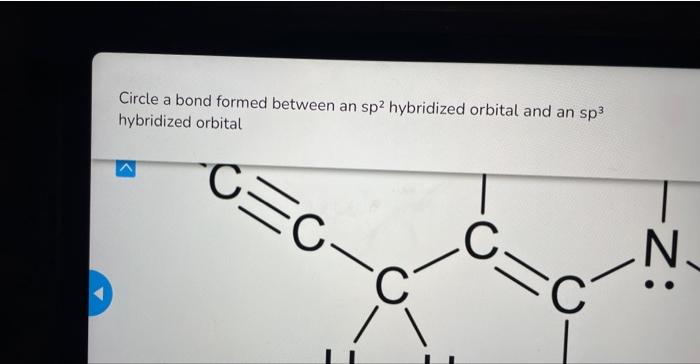 Solved Circle ALL pi bondsCircle a bond formed between an | Chegg.com