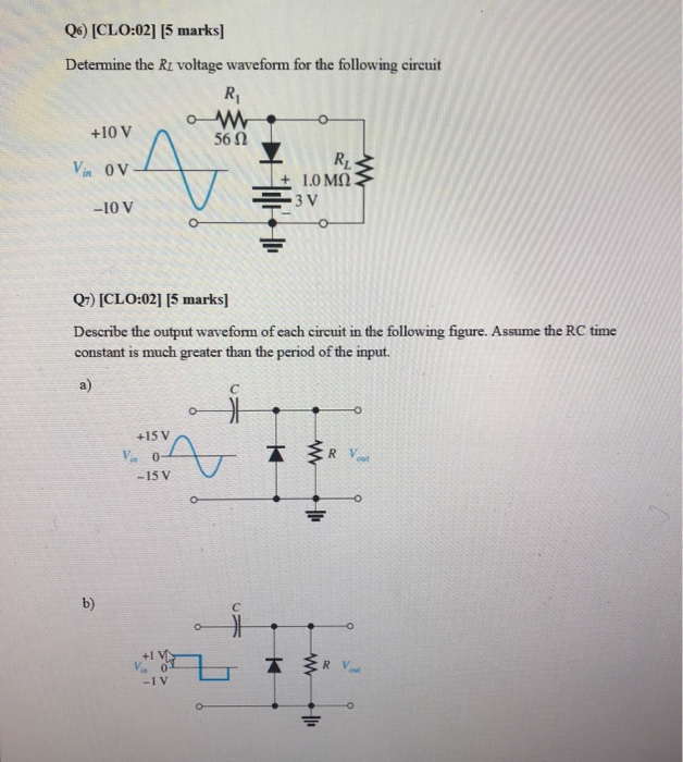 Solved Determine the peak-to-peak ripple and dc output | Chegg.com