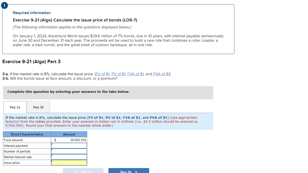Solved Required informationExercise 9-21 (Algo) ﻿Calculate | Chegg.com