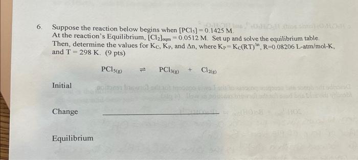 Solved Suppose the reaction below begins when | Chegg.com