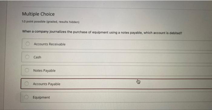Solved Multiple Choice 1.0 point possible (graded, results | Chegg.com