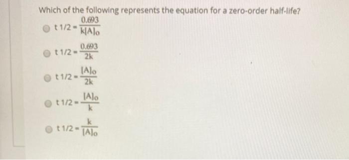 Solved Which of the following represents the equation for a | Chegg.com