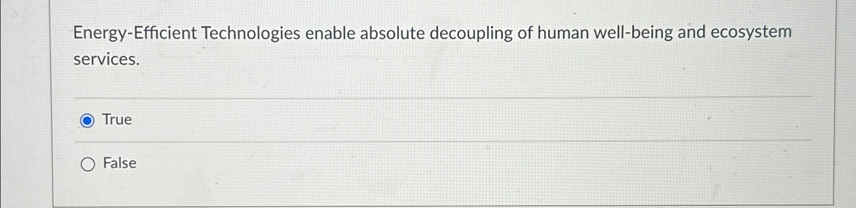 Solved Energy-Efficient Technologies enable absolute | Chegg.com