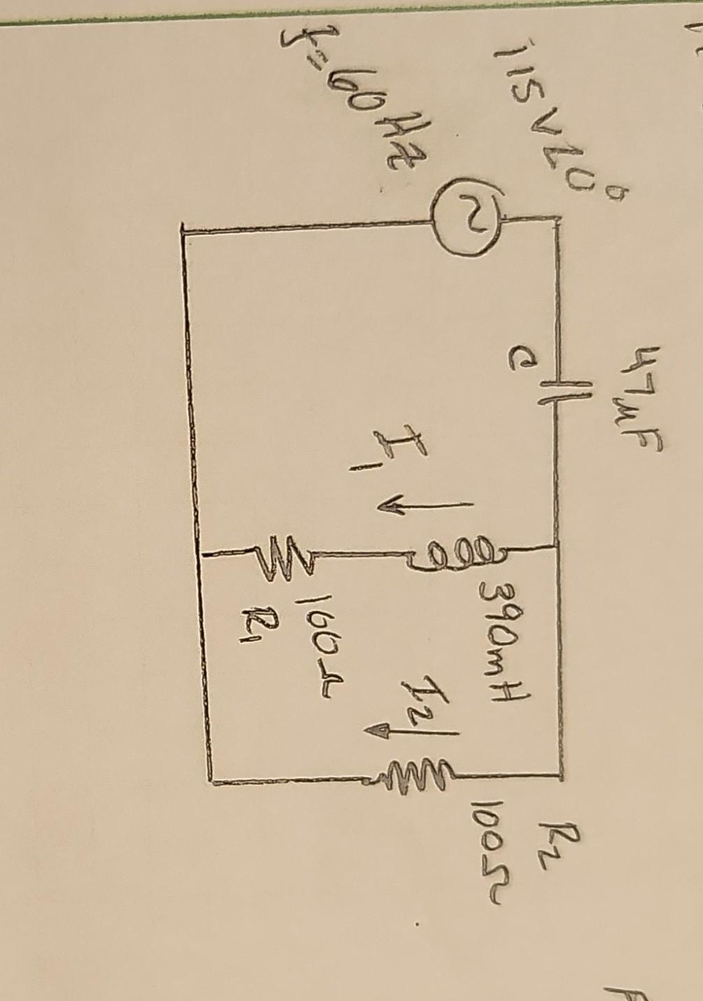Solved Find Ztotal, Itotal, I1, I2, and voltage across all | Chegg.com