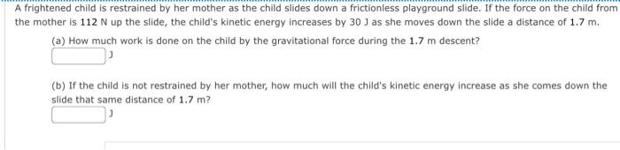 Solved A frightened child is restrained by her mother as the | Chegg.com