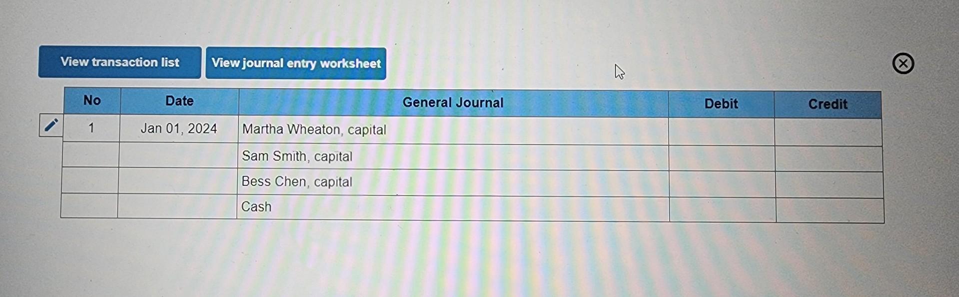 Solved Martha Wheaton, Bess Chen, and Sam Smith were | Chegg.com