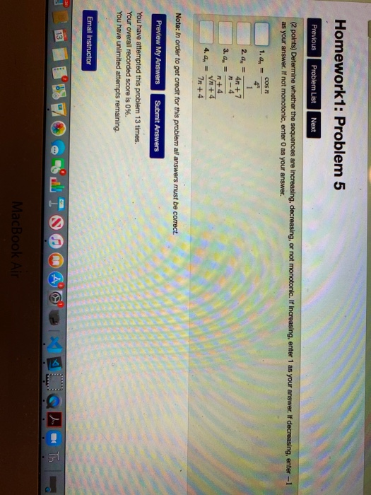 Solved Homework1: Problem 5 Previous Problem List Next (2 | Chegg.com