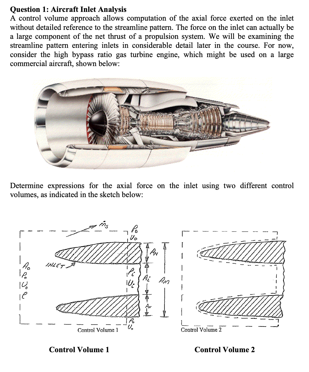 Solved A control volume approach allows computation of the | Chegg.com