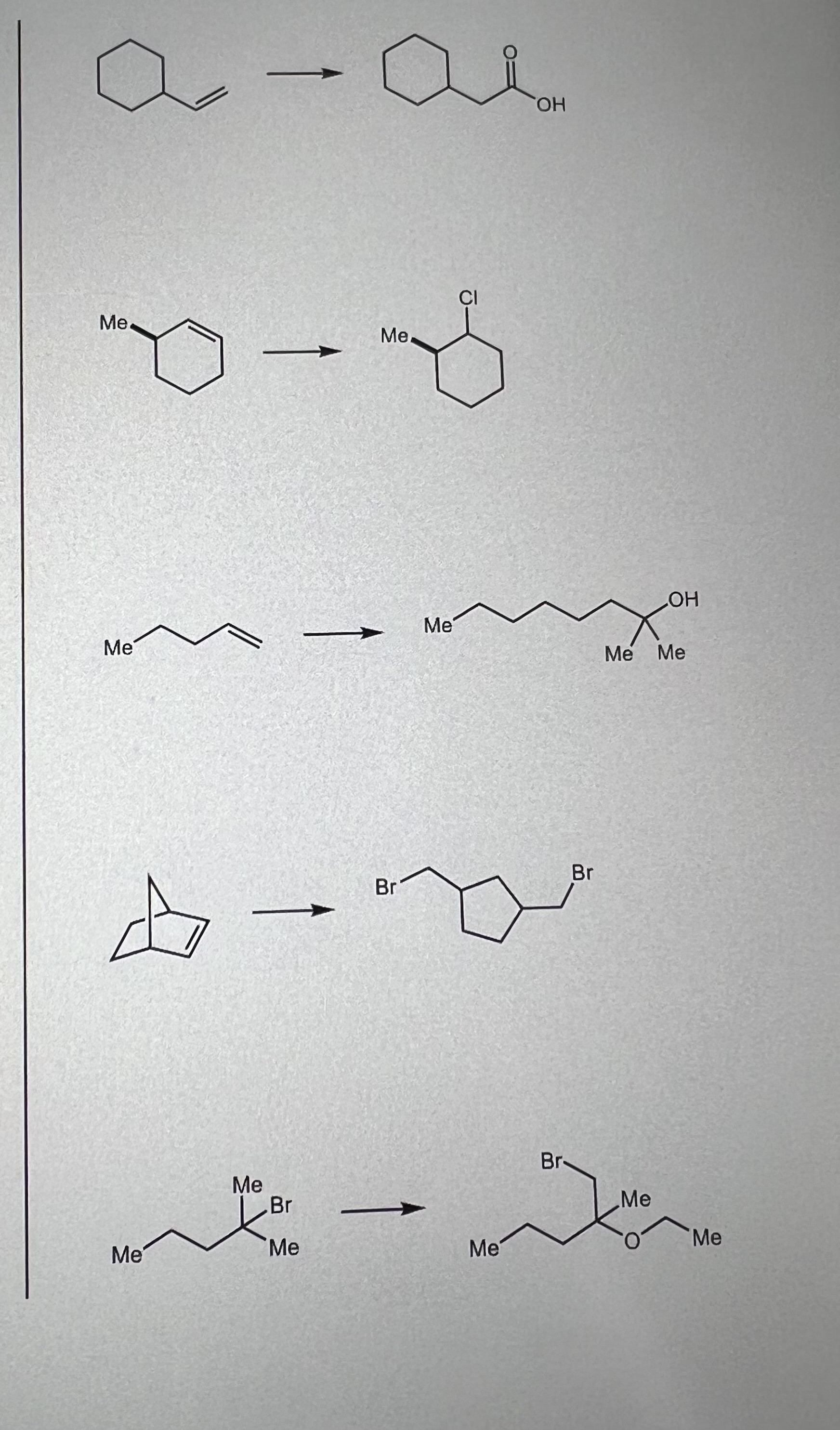 Solved Provide the reagents and solvents necessary to | Chegg.com