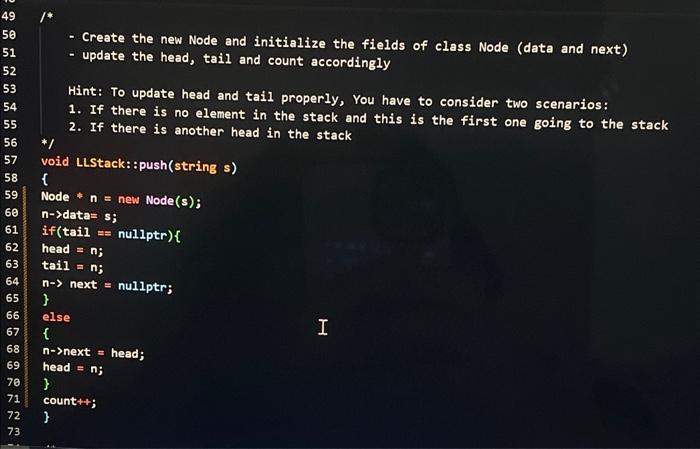 Is the node part okay?is something wrong in the | Chegg.com
