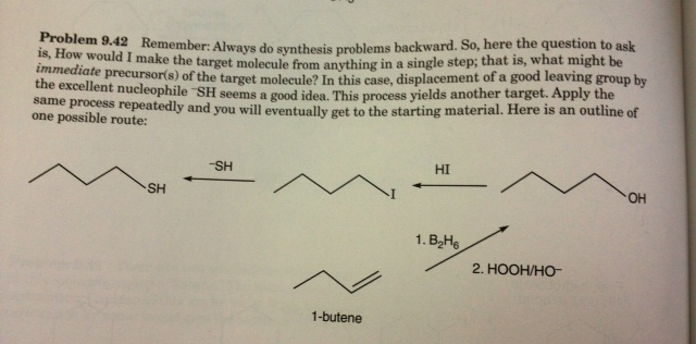 Problem 9.42: Show the mechanism you would use to | Chegg.com