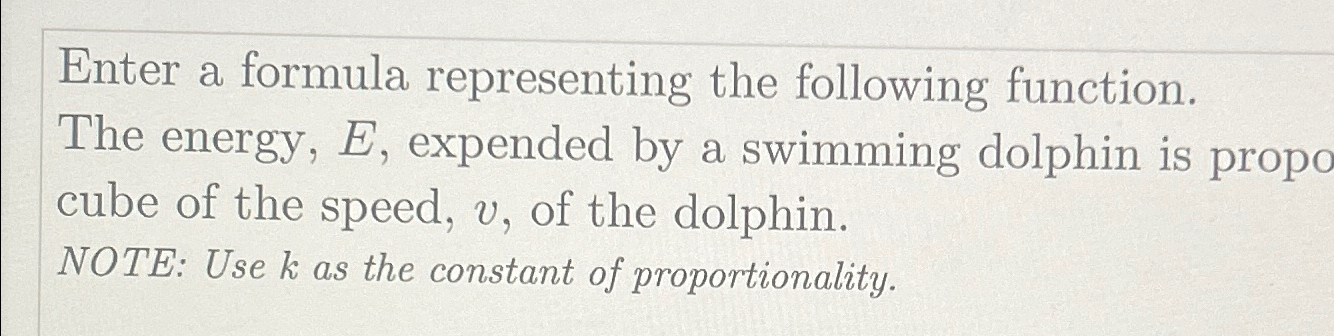 Solved Enter a formula representing the following function. | Chegg.com