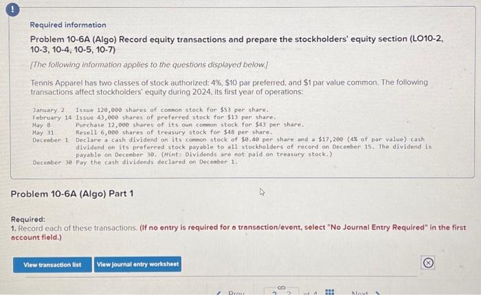 Solved Journal entry worksheet 1) 2 Record the declaration | Chegg.com