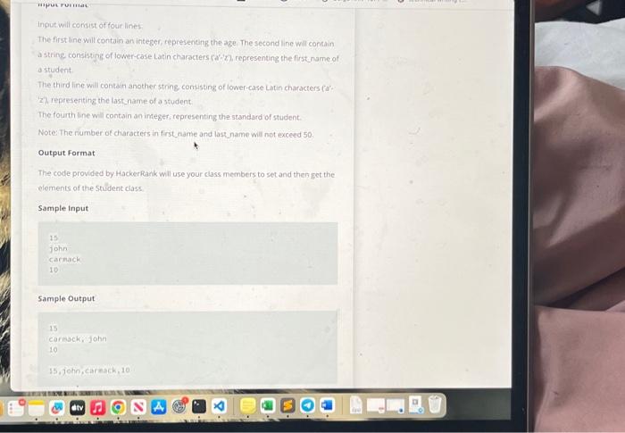 Solved Classes in C+ are user defined types declared with | Chegg.com