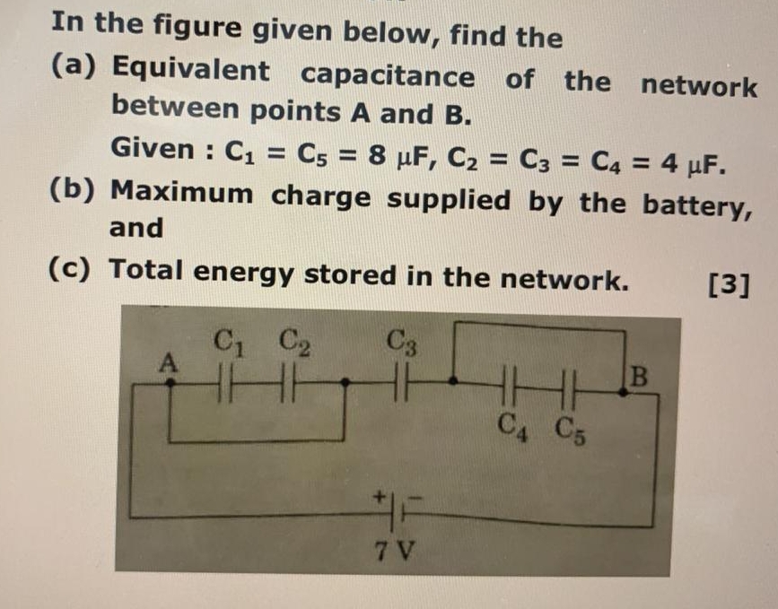 Solved In the figure given below, find the(a) ﻿Equivalent | Chegg.com