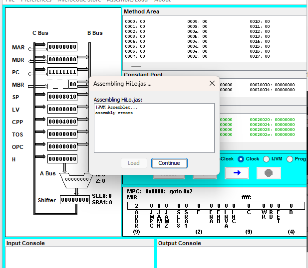IJVM CODE ONLY!!! MIC-1 ﻿﻿SIMULATORObjective:This | Chegg.com