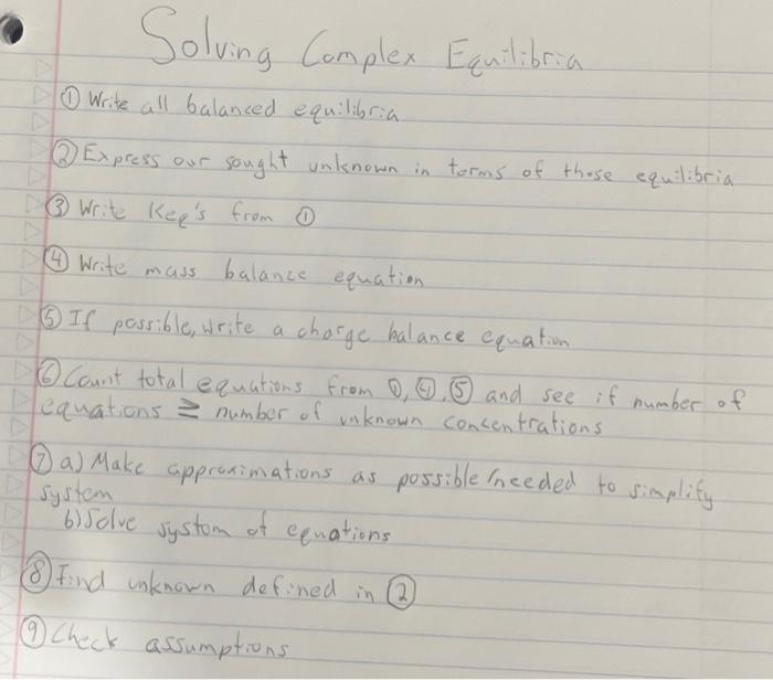 Solved Given the equilibria below, determine the mass of | Chegg.com