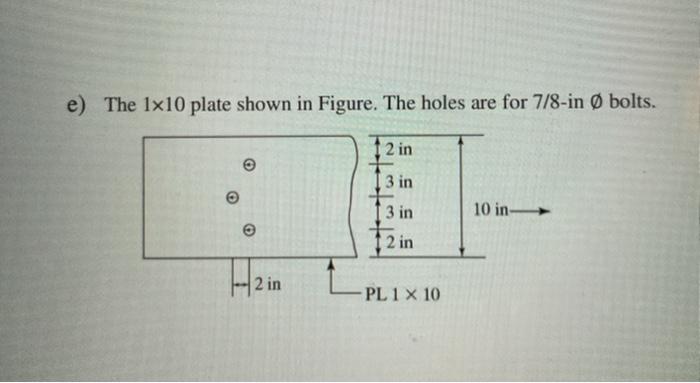 Solved Problem 1: Compute the net area of each of the given | Chegg.com