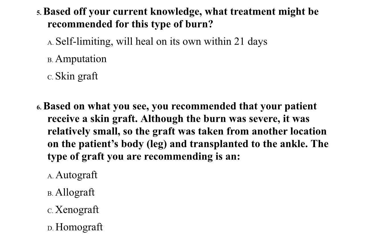 Solved Based off your current knowledge, what treatment | Chegg.com