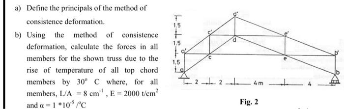 Solved a) Define the principals of the method of consistence | Chegg.com Solved a) Define the principals of the method of consistence | Chegg.com