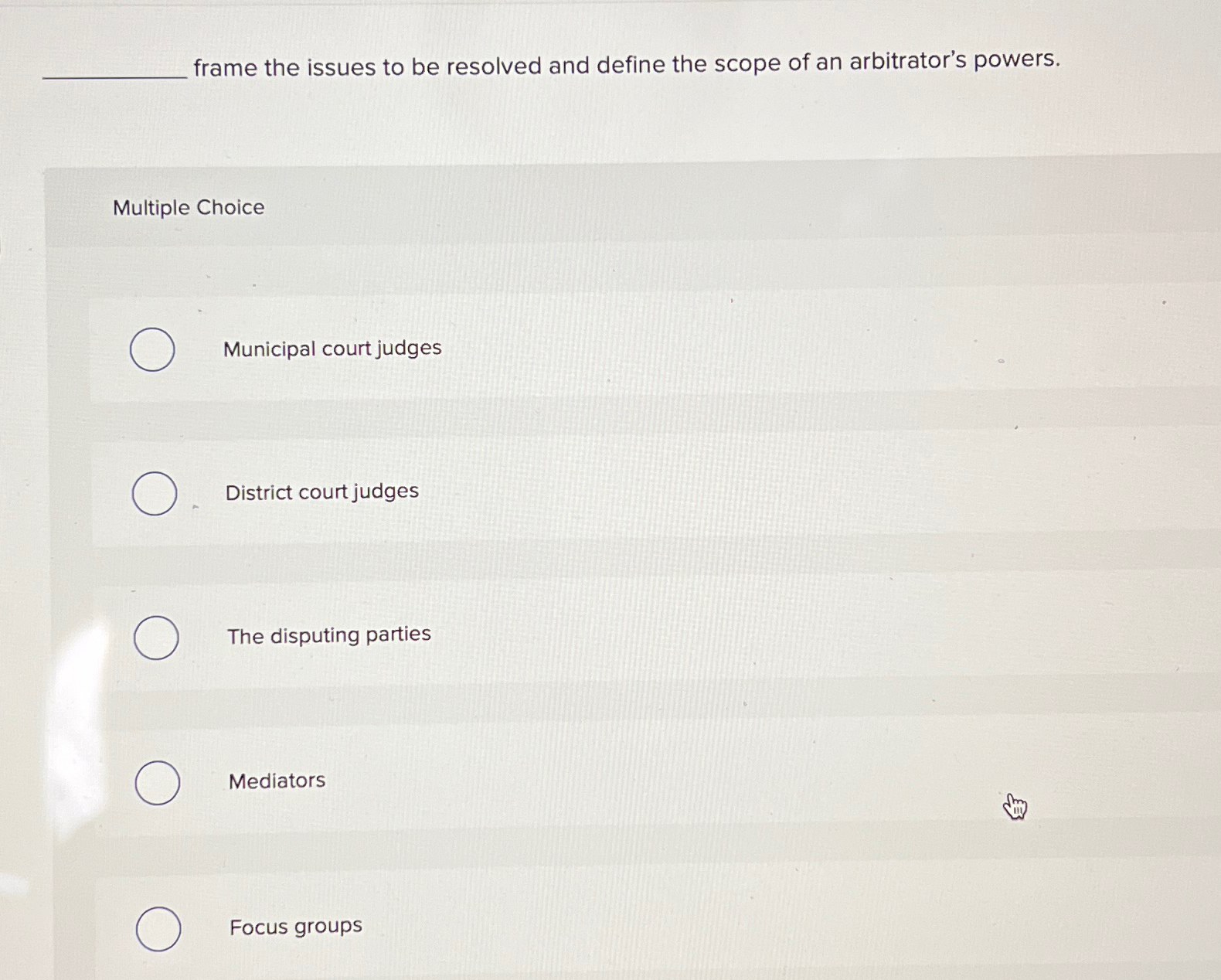 Solved frame the issues to be resolved and define the scope | Chegg.com