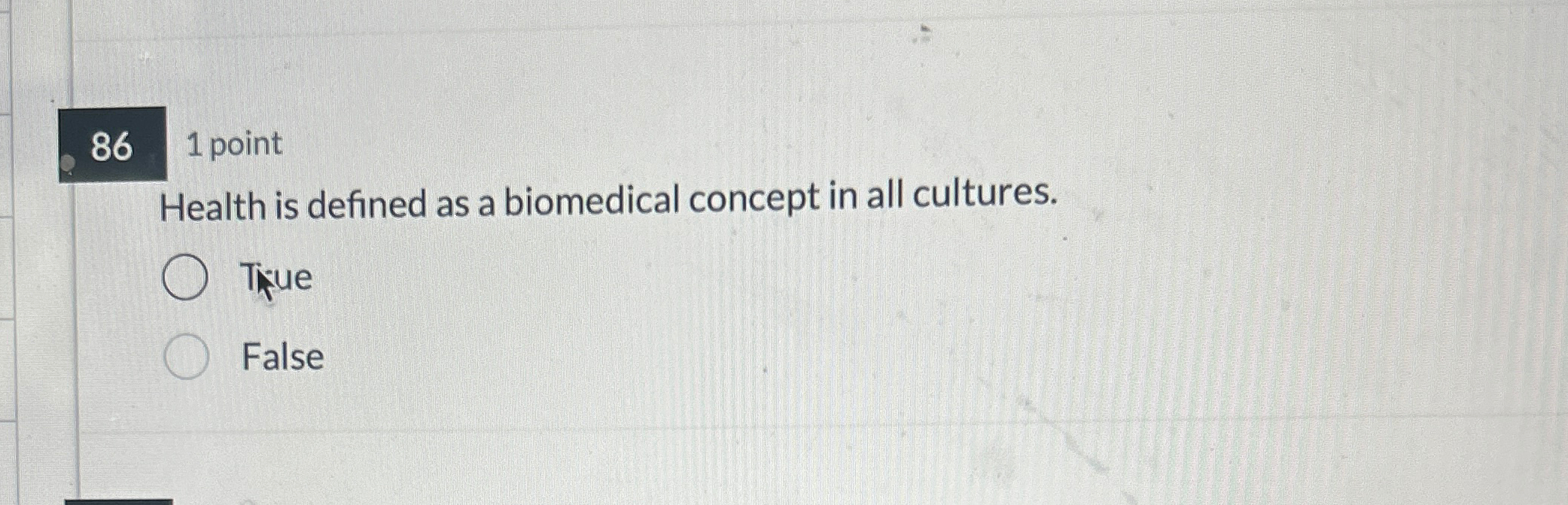 Solved 861 ﻿pointHealth is defined as a biomedical concept | Chegg.com