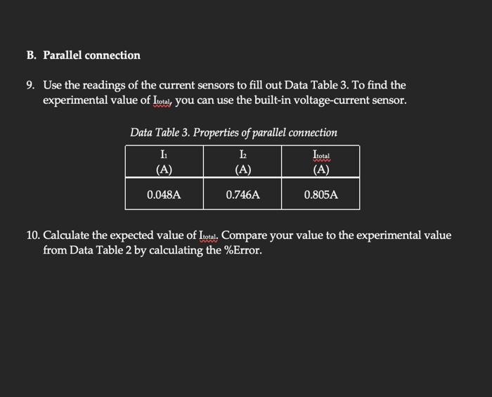 Solved Part II: Properties of series and parallel | Chegg.com
