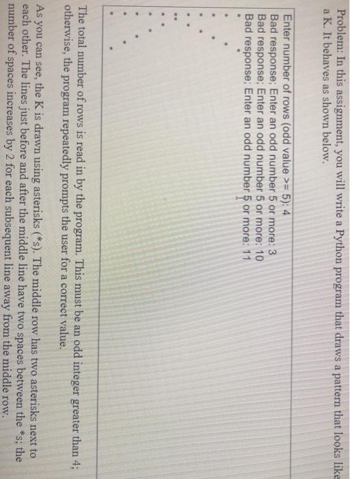 Solved Problem In This Assignment You Will Write A Python