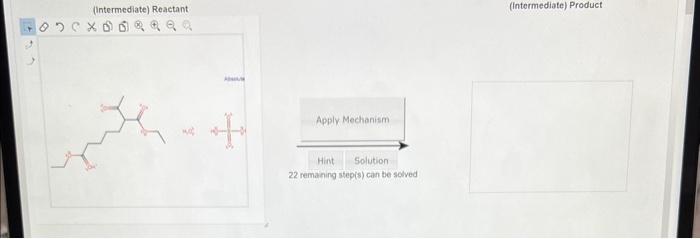 Solved (intermediate) Reactant. (Intermediate) Product Apply | Chegg.com Solved (intermediate) Reactant. (Intermediate) Product Apply | Chegg.com