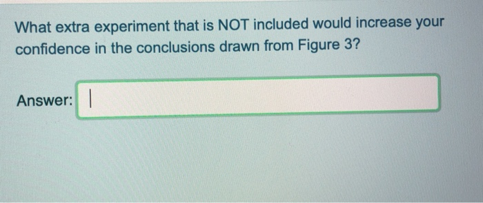 Solved What extra experiment that is NOT included would | Chegg.com