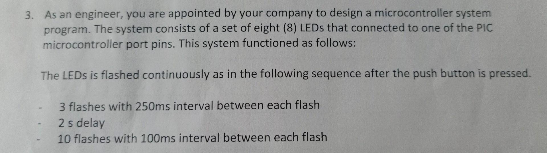Solved 3. As an engineer, you are appointed by your company | Chegg.com