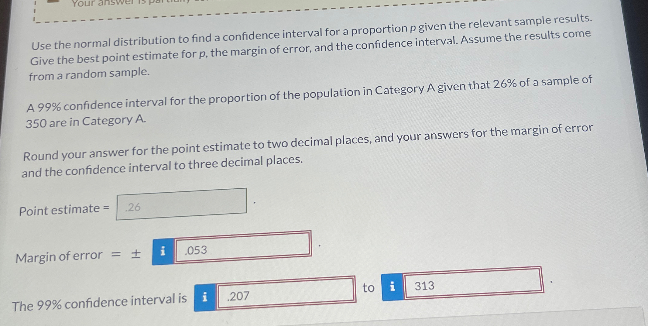 Solved Use the normal distribution to find a confidence | Chegg.com