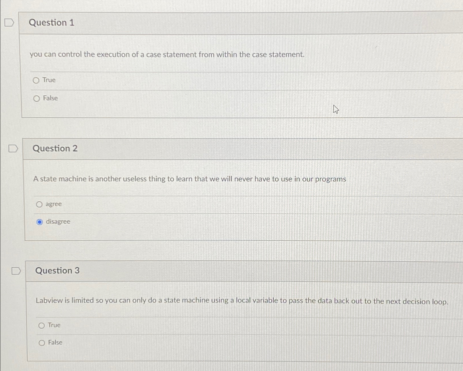 Solved Question 1you can control the execution of a case | Chegg.com