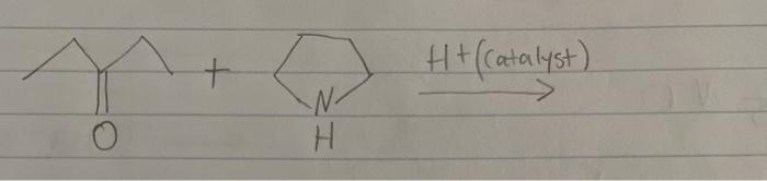 Solved + H+ (catalyst) H | Chegg.com